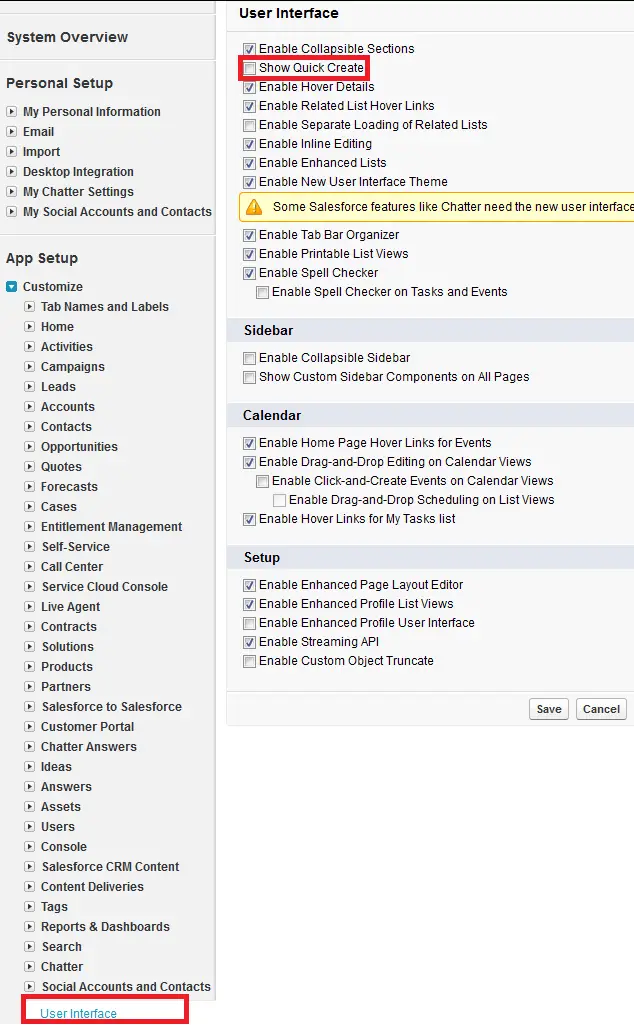 How to remove quick create in Salesforce? – InfallibleTechie How to remove quick create in Salesforce? – InfallibleTechie