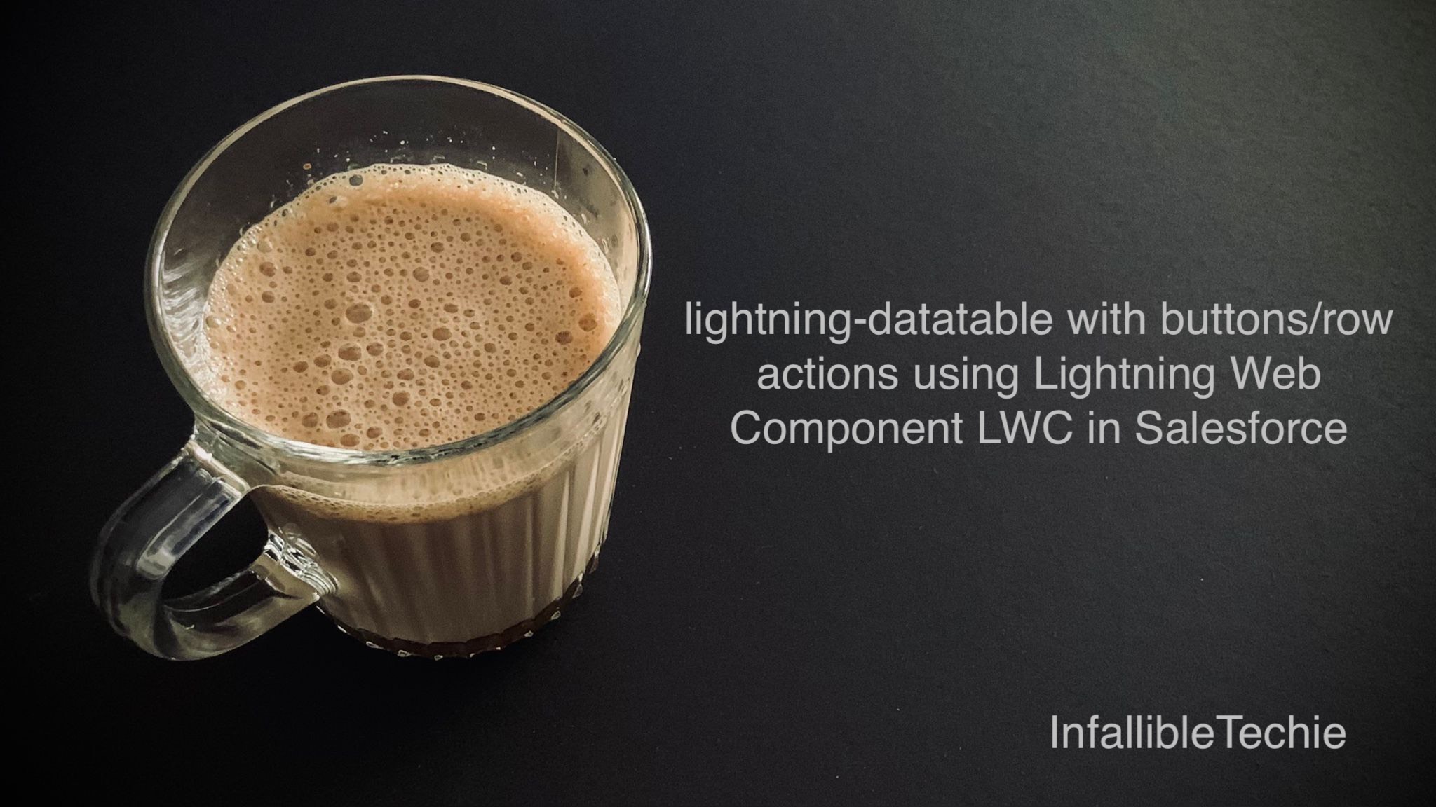 Lightning Datatable With Buttonsrow Actions Using Lightning Web Component Lwc In Salesforce