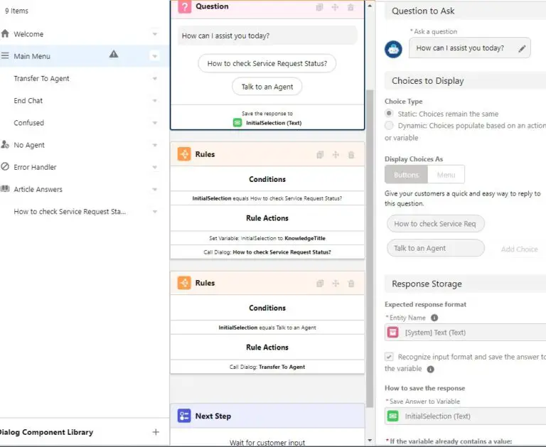 Show Knowledge Article In Salesforce Einstein Bot Infallibletechie