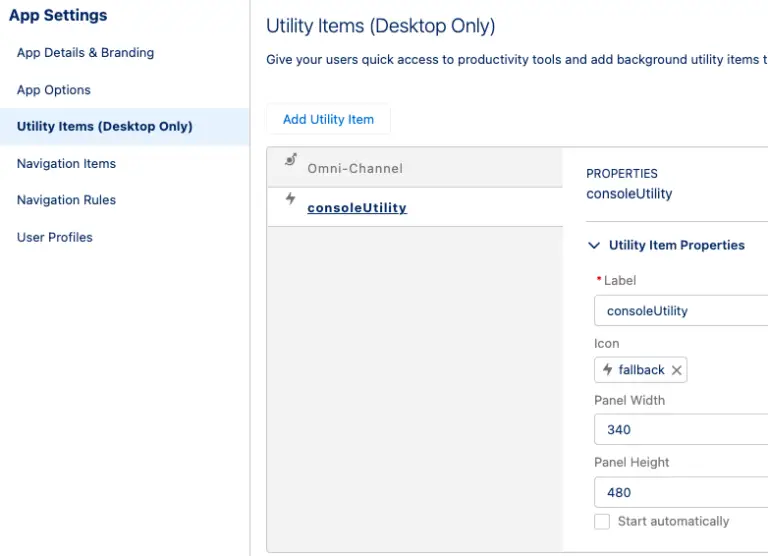 Salesforce Console Navigation App Utility Using Lightning Web Component Infallibletechie