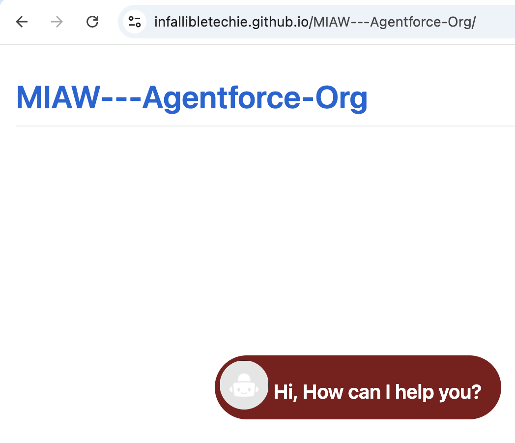 Hide Chat Icon and display Text in Salesforce Messaging for In-App and ...