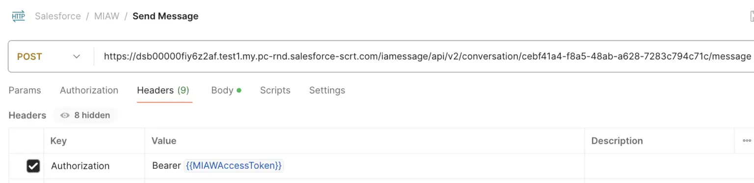 Salesforce Messaging For In App And Web Rest Api Infallibletechie