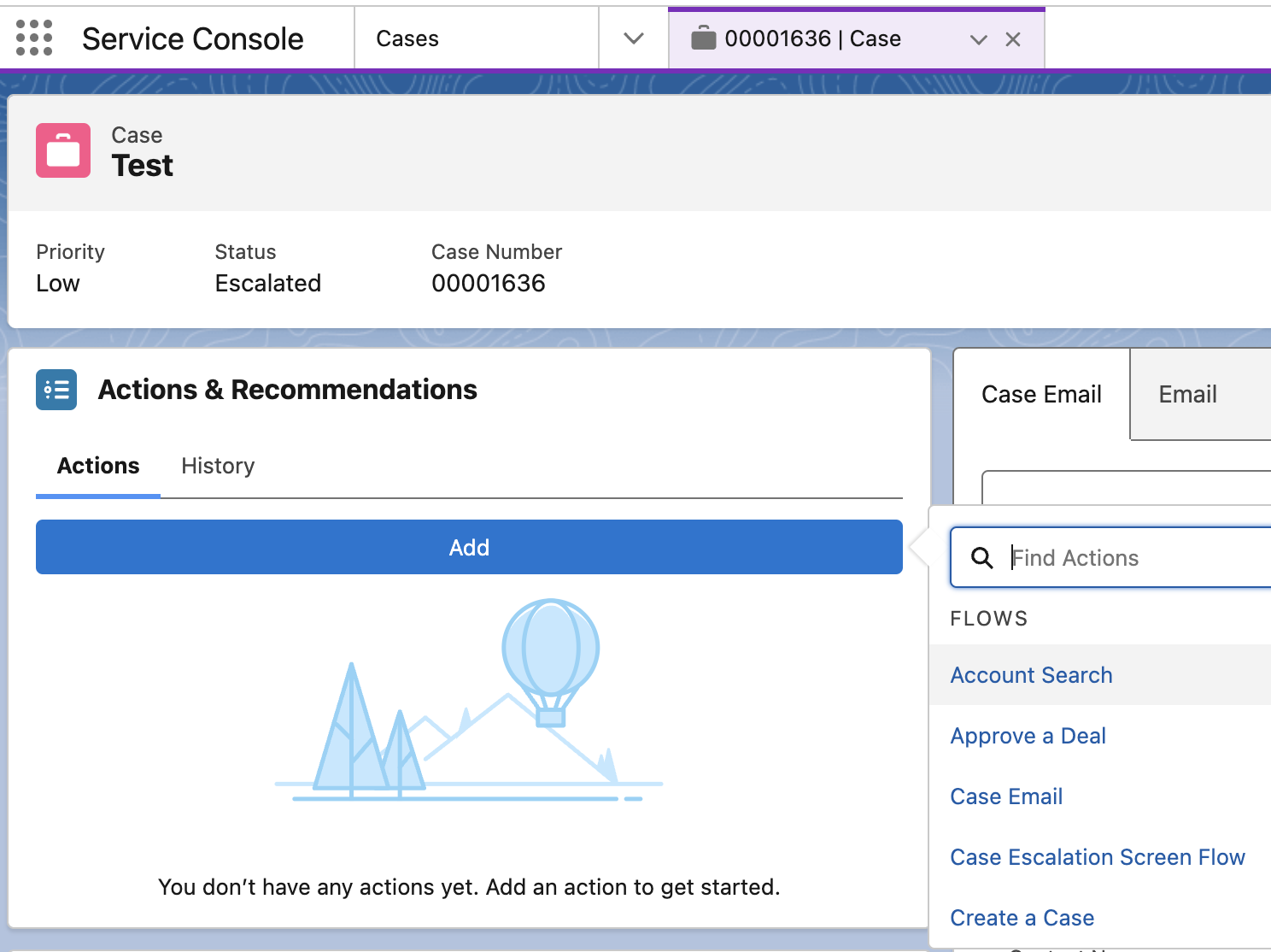 Salesforce Actions & Recommendations – InfallibleTechie