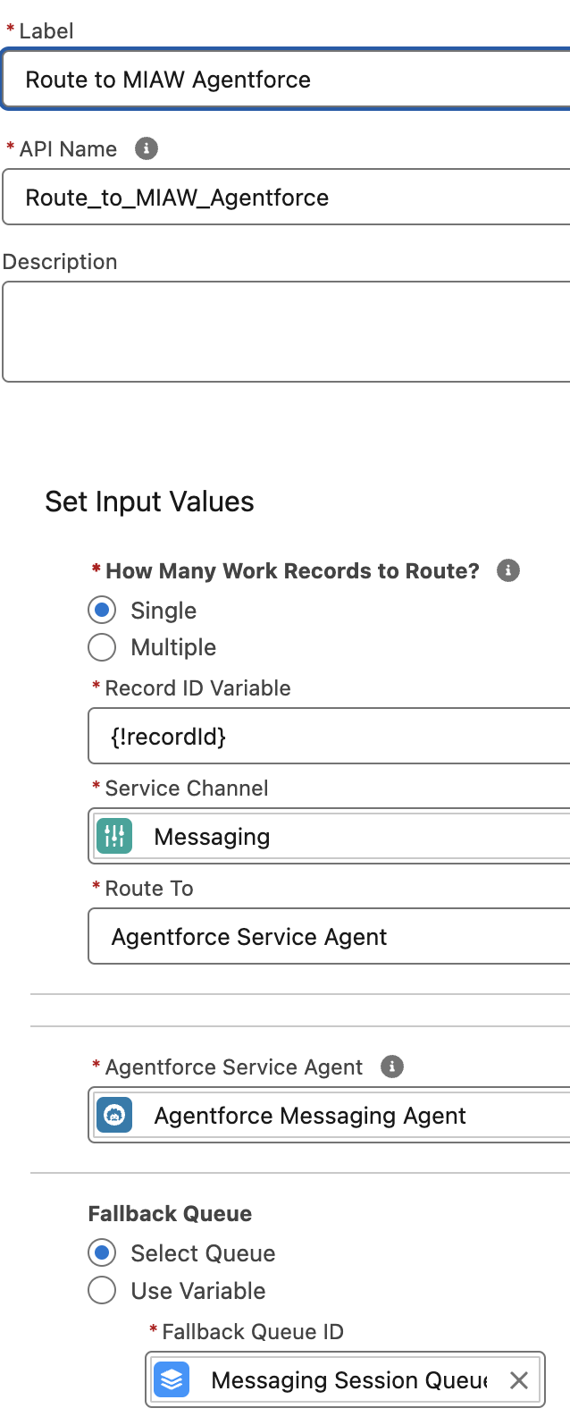Options to Chat with Real Agent or Salesforce Agentforce – InfallibleTechie