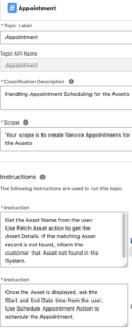 Salesforce Service Appointment Scheduling using Agentforce ...
