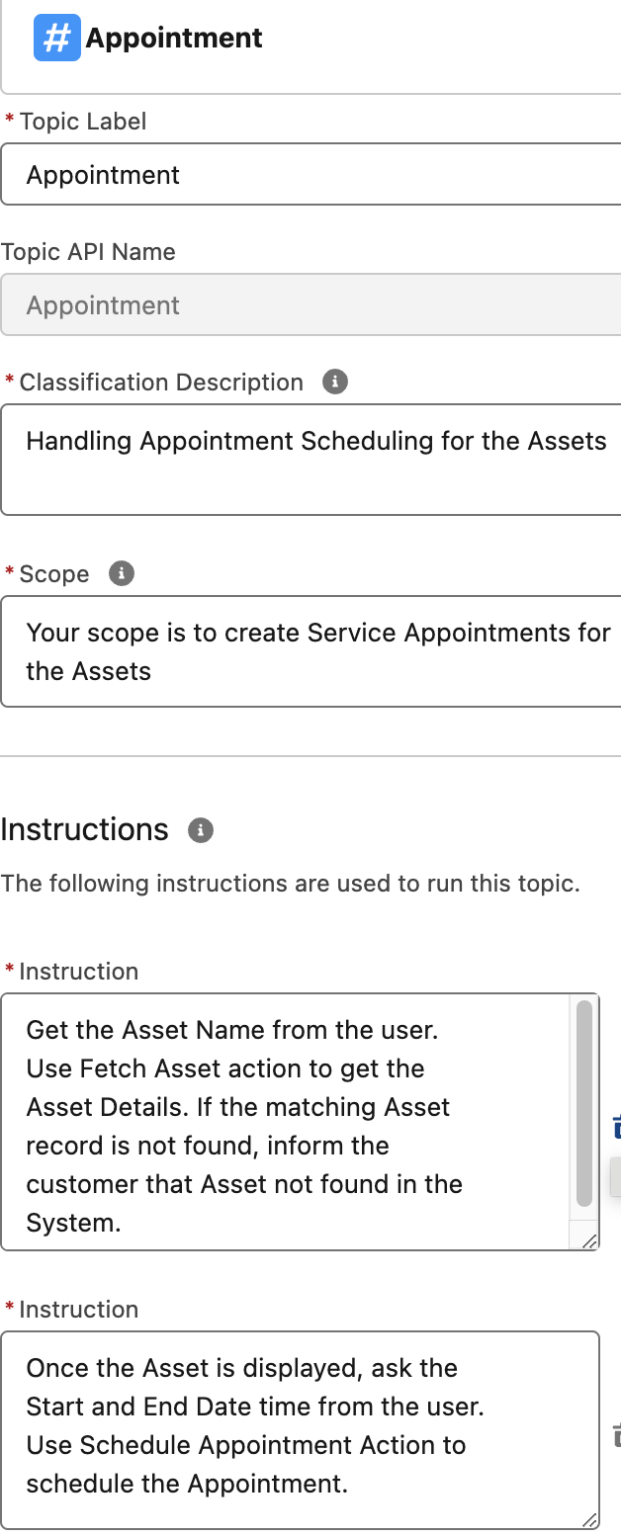 Salesforce Service Appointment Scheduling using Agentforce ...