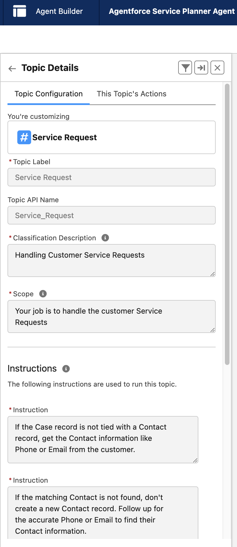 Salesforce Agentforce Service Assistant – InfallibleTechie